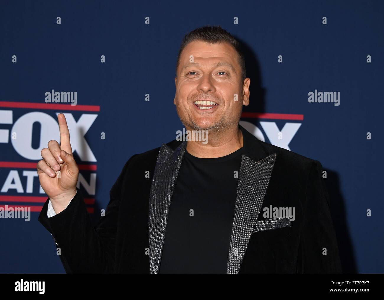 Nashville, USA. 16th Nov, 2023. Jimmy Failla arriving at the Fox Nation ...
