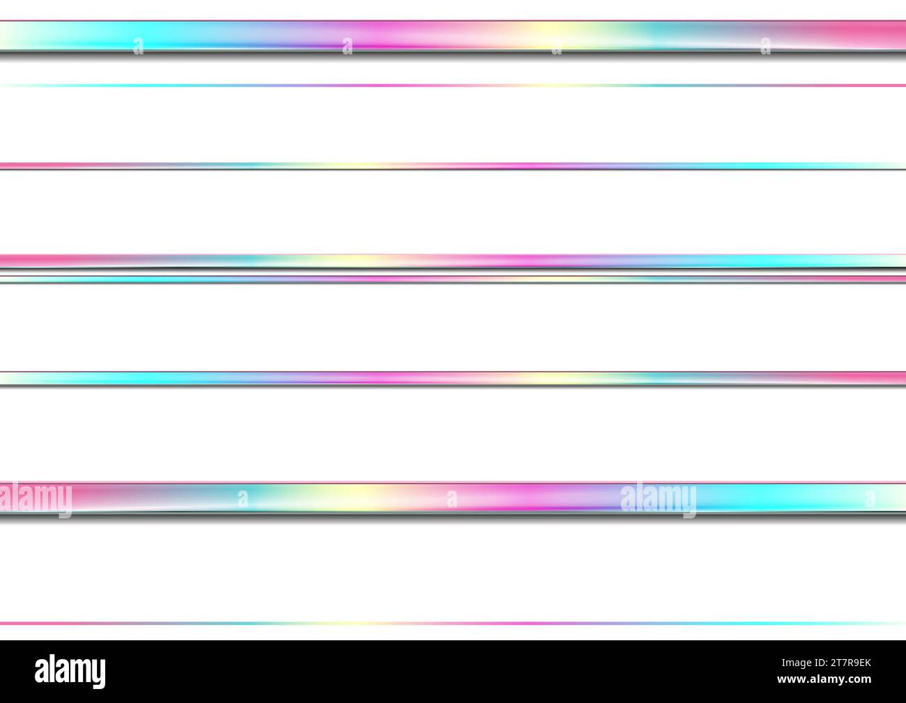 Holographic glossy geometric stripes abstract tech background. Vector ...