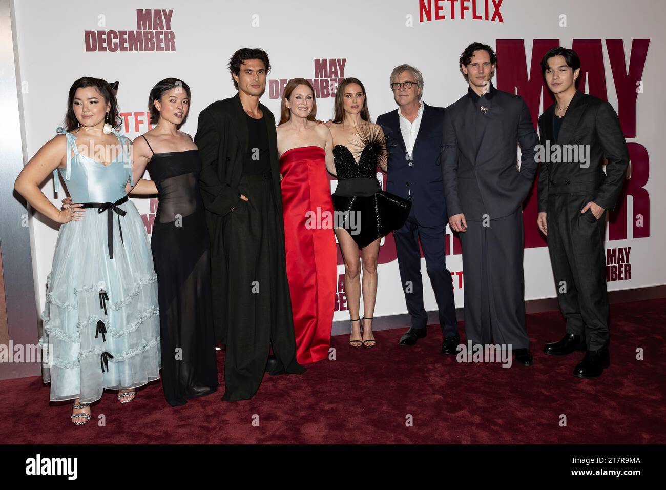 Los Angeles, USA. 16th Nov, 2023. Elizabeth Yu, Piper Curda, Charles ...