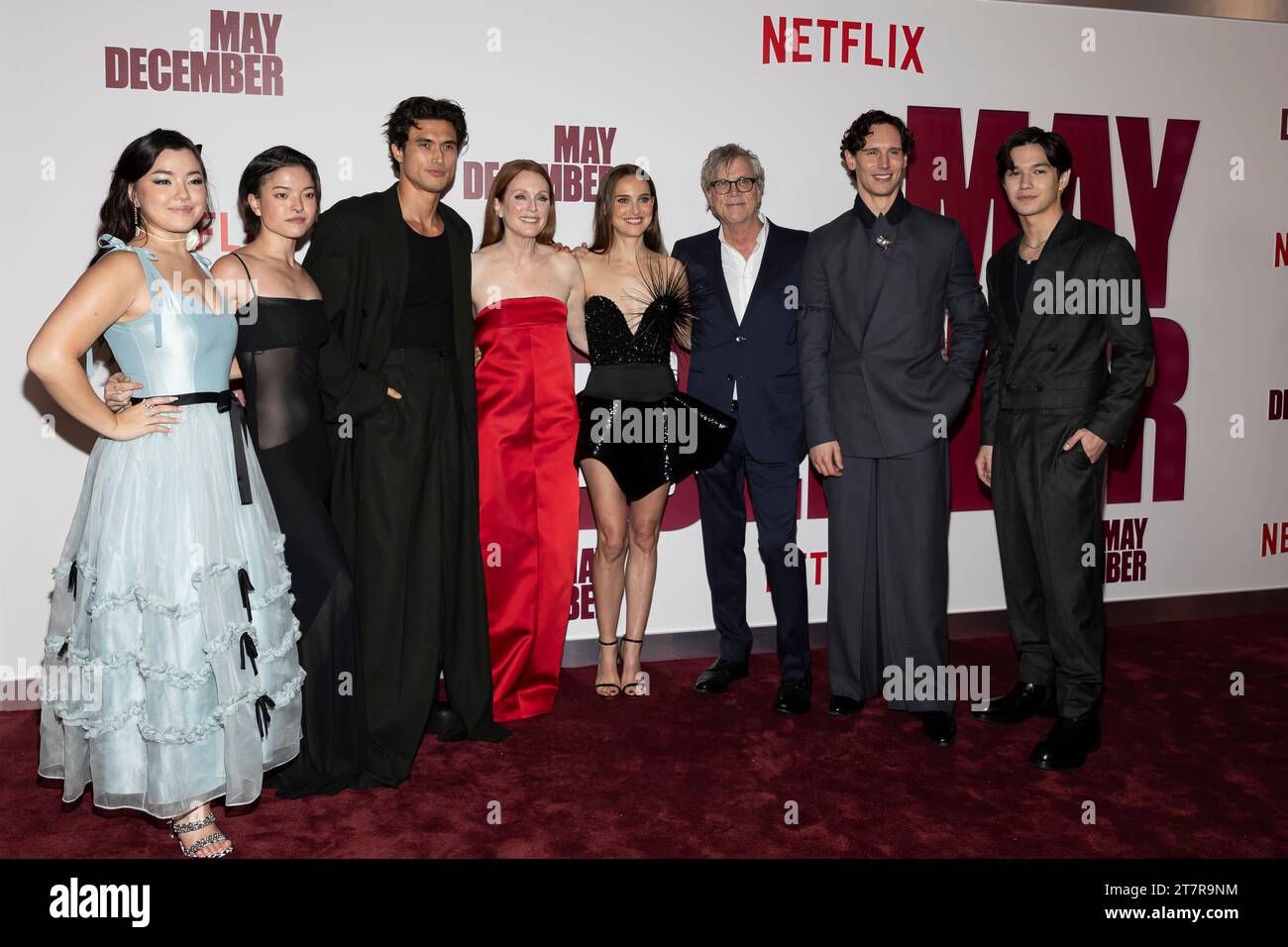 Los Angeles, USA. 16th Nov, 2023. Elizabeth Yu, Piper Curda, Charles ...