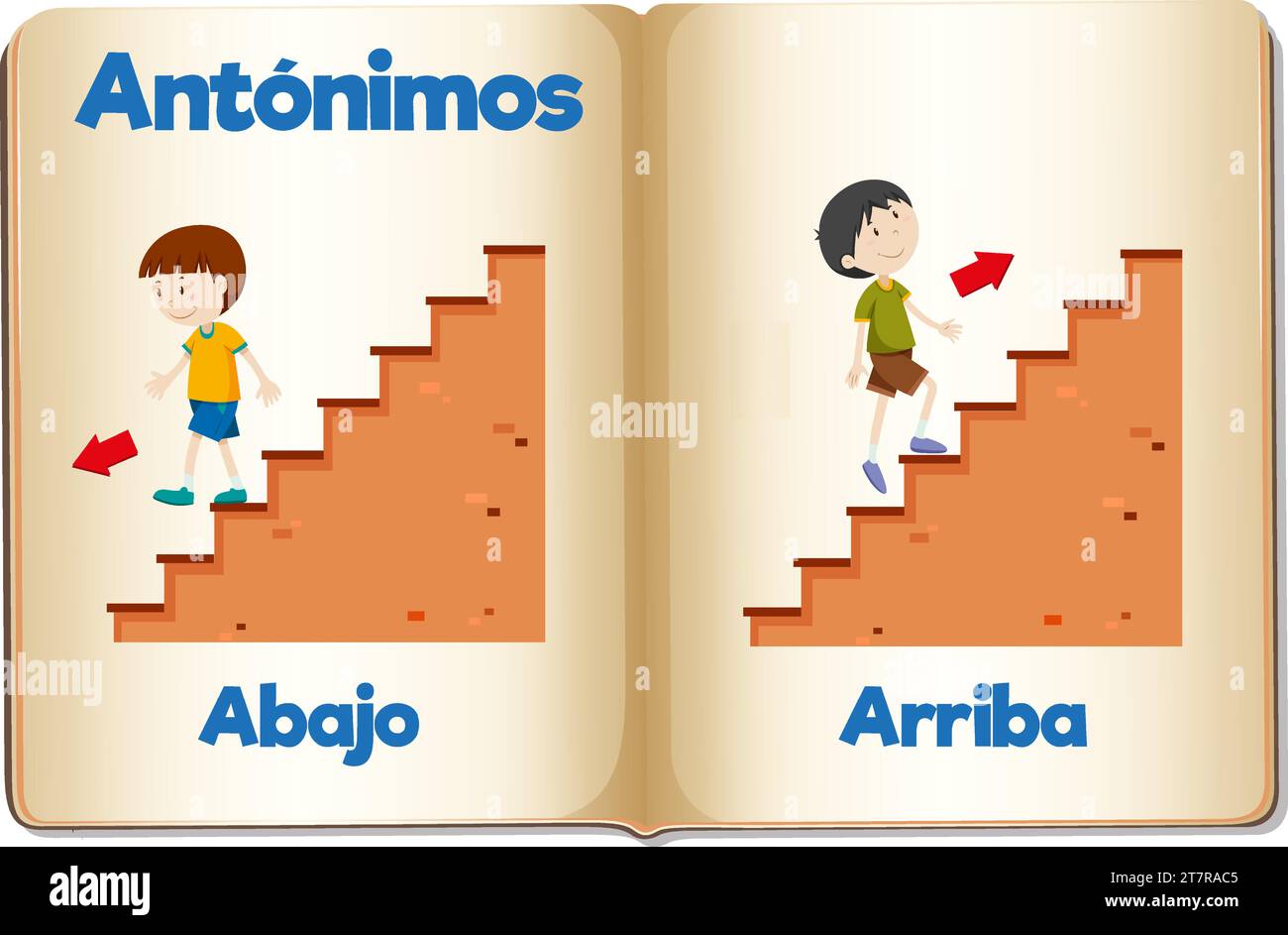 Arriba abajo Stock Vector Images - Alamy