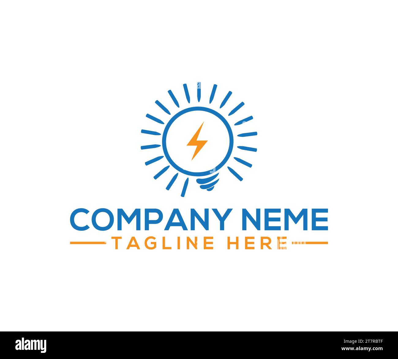 electricity logo design Stock Vector Image & Art - Alamy