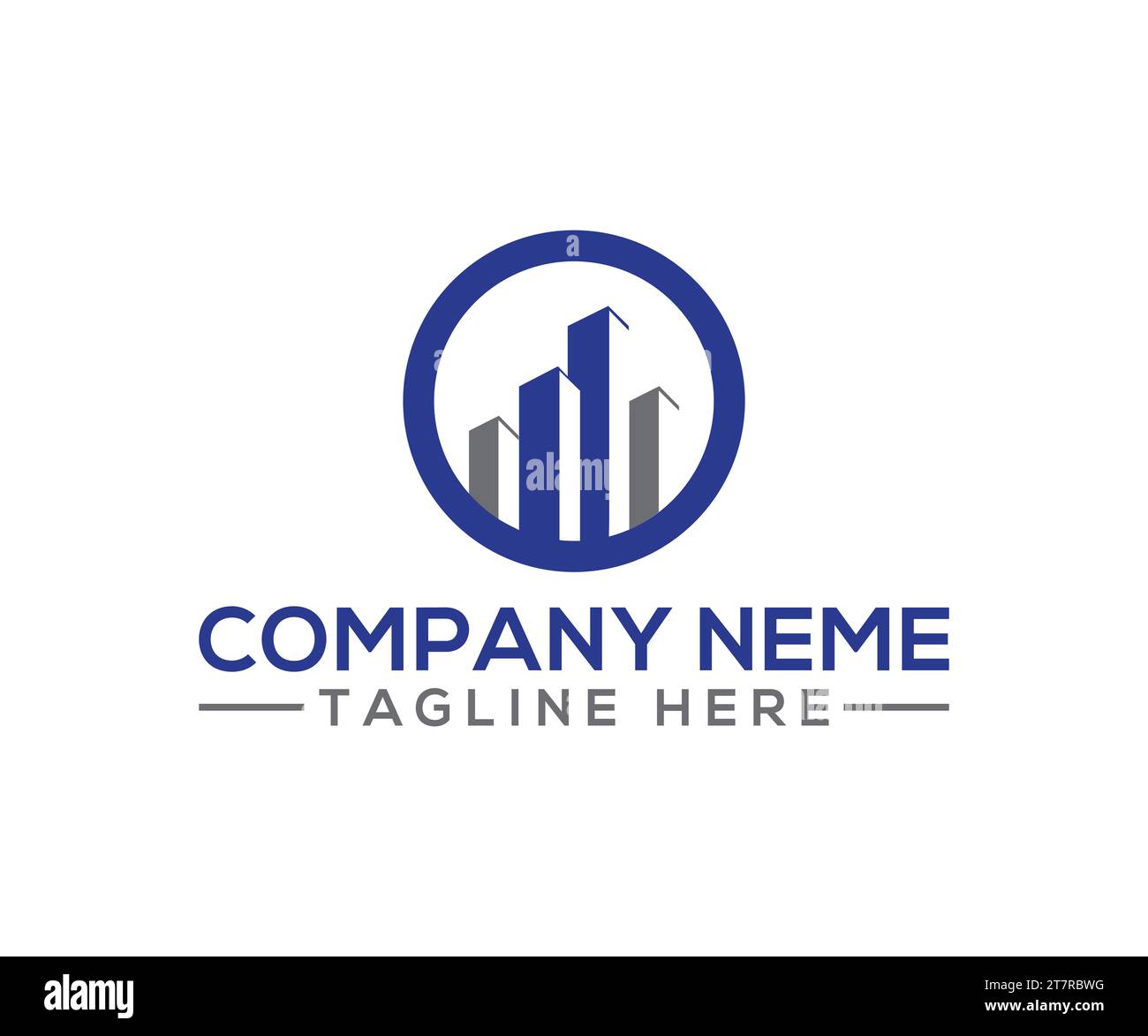 real state logo Stock Vector Image & Art - Alamy