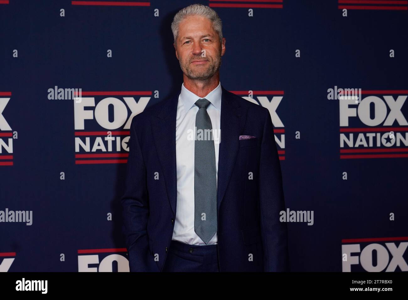 Sean "Sticks" Larkin arrives at the Fox Nation's Patriot Awards ...