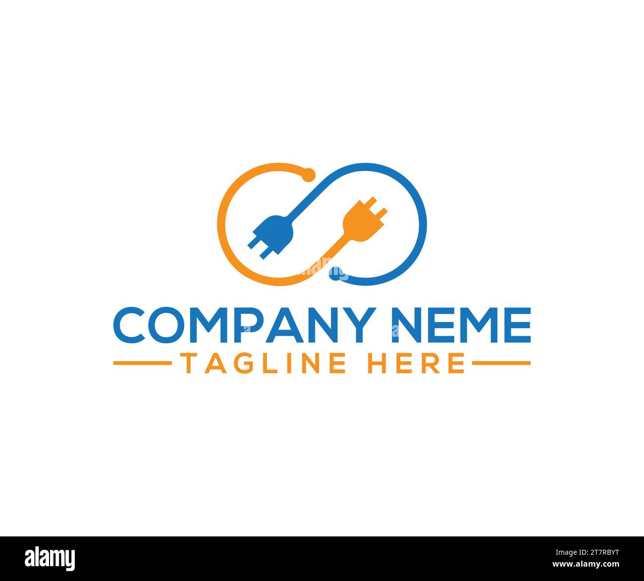 electricity logo design Stock Vector Image & Art - Alamy