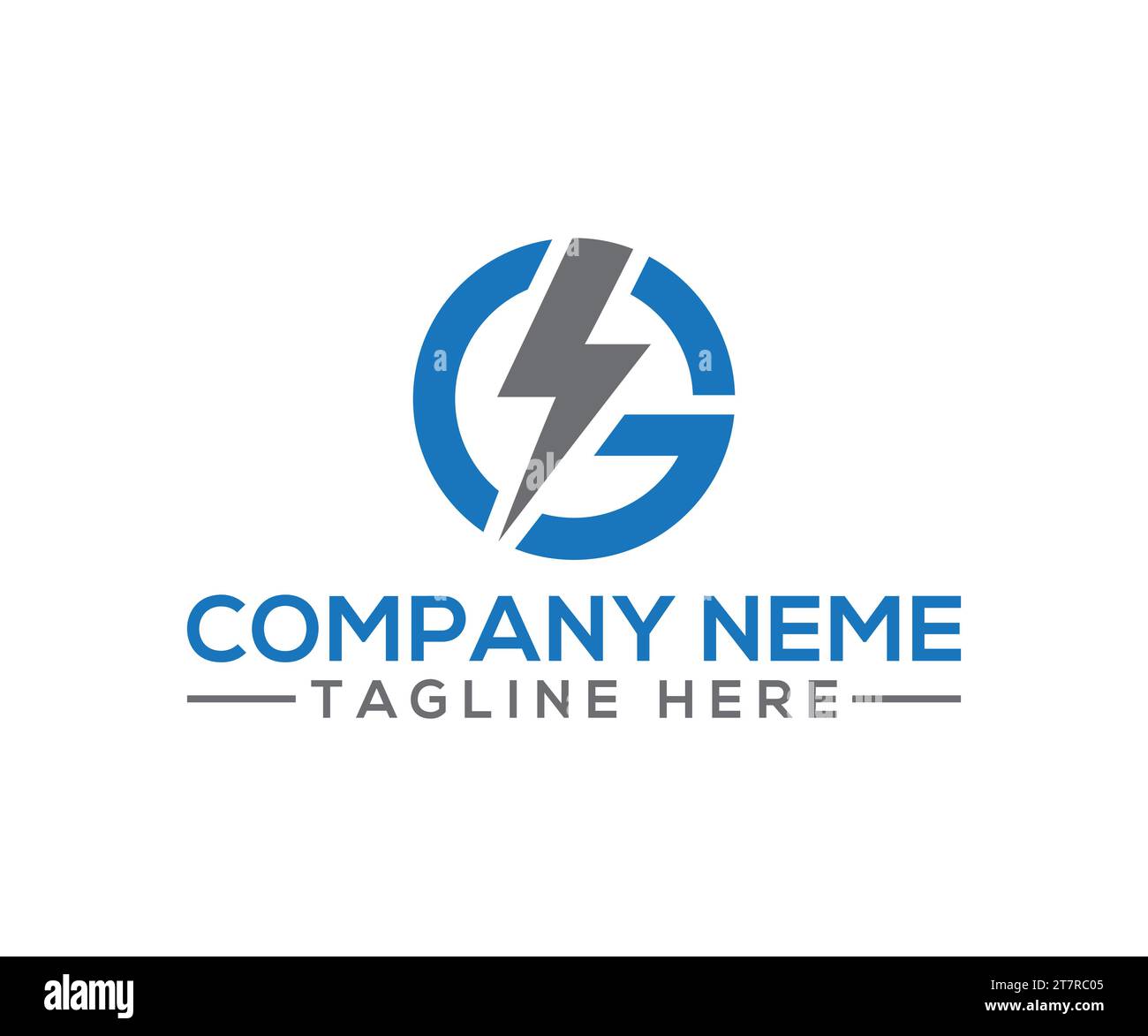 electricity logo design Stock Vector Image & Art - Alamy