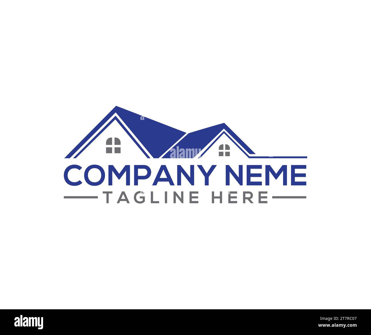 real state logo Stock Vector Image & Art - Alamy