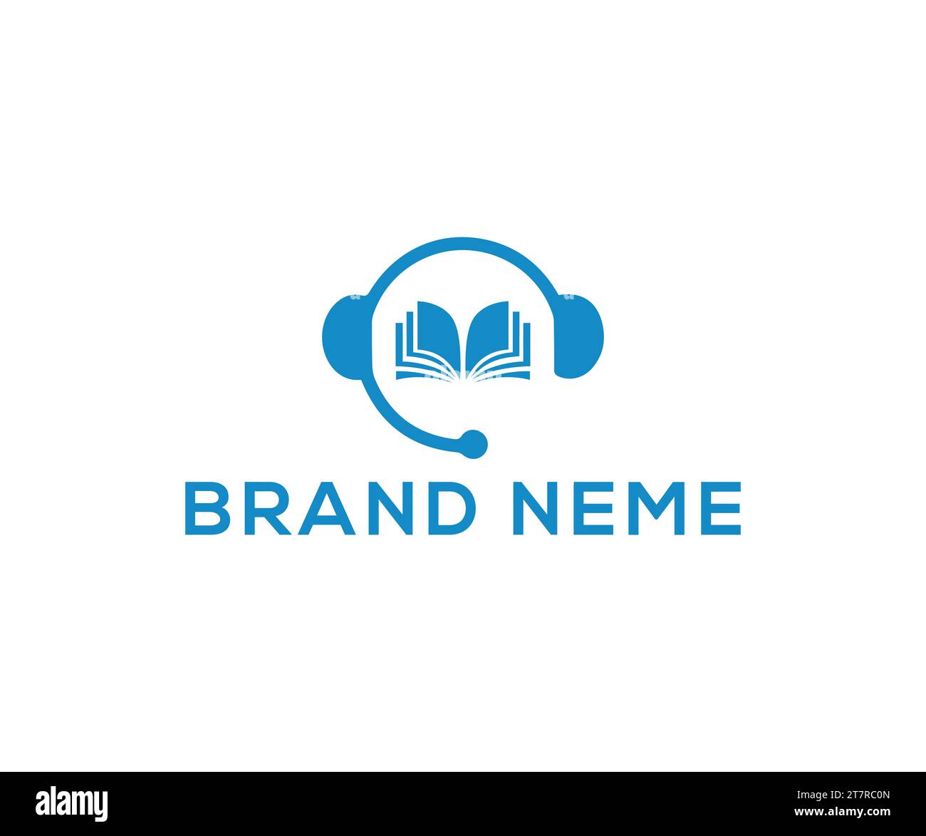 book song logo design Stock Vector Image & Art - Alamy