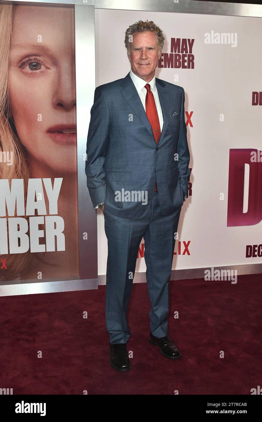 Will Ferrell arrives at the premiere of "May December" on Thursday, Nov ...