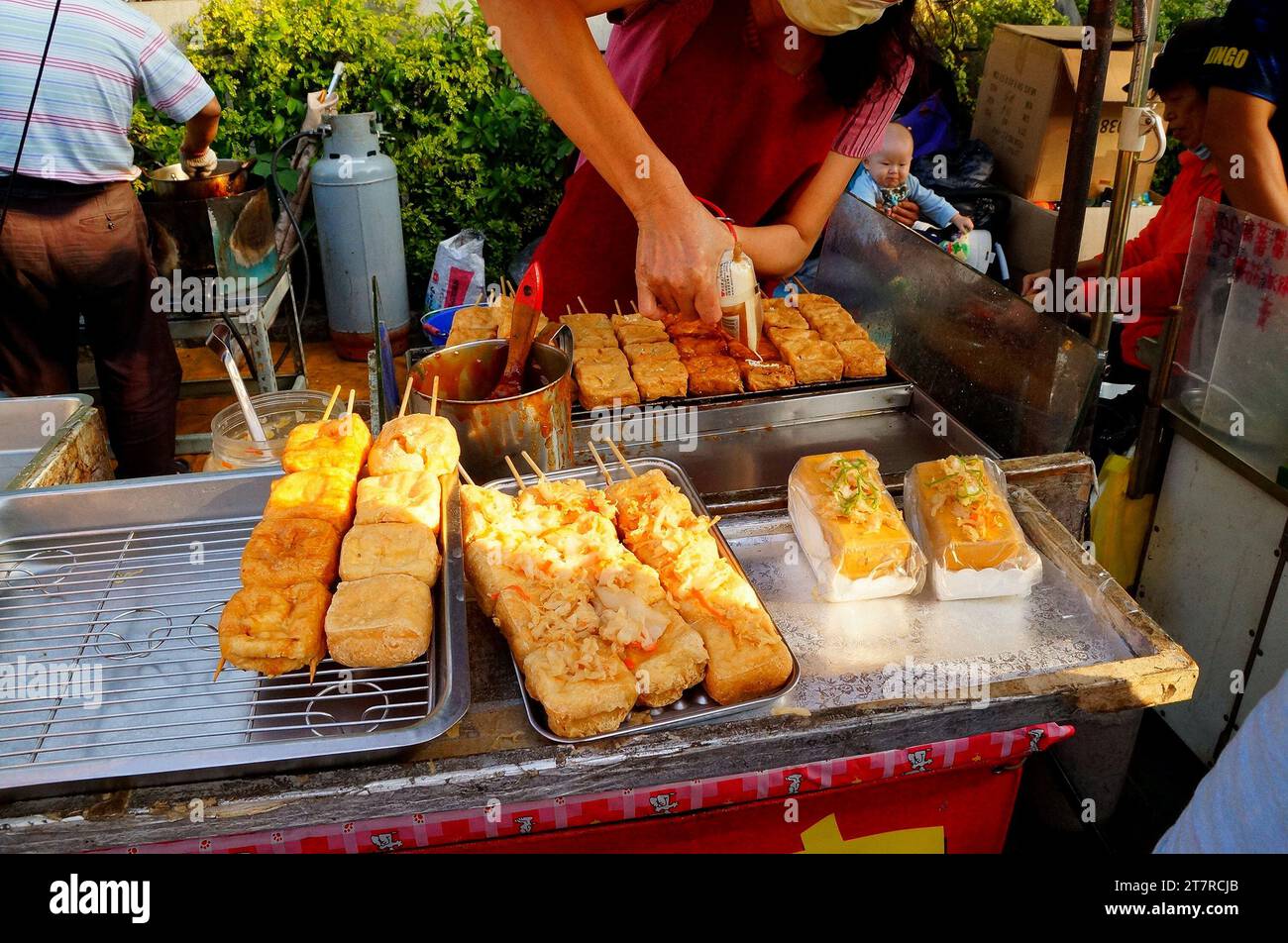 Stinky tofu street food hi-res stock photography and images - Alamy
