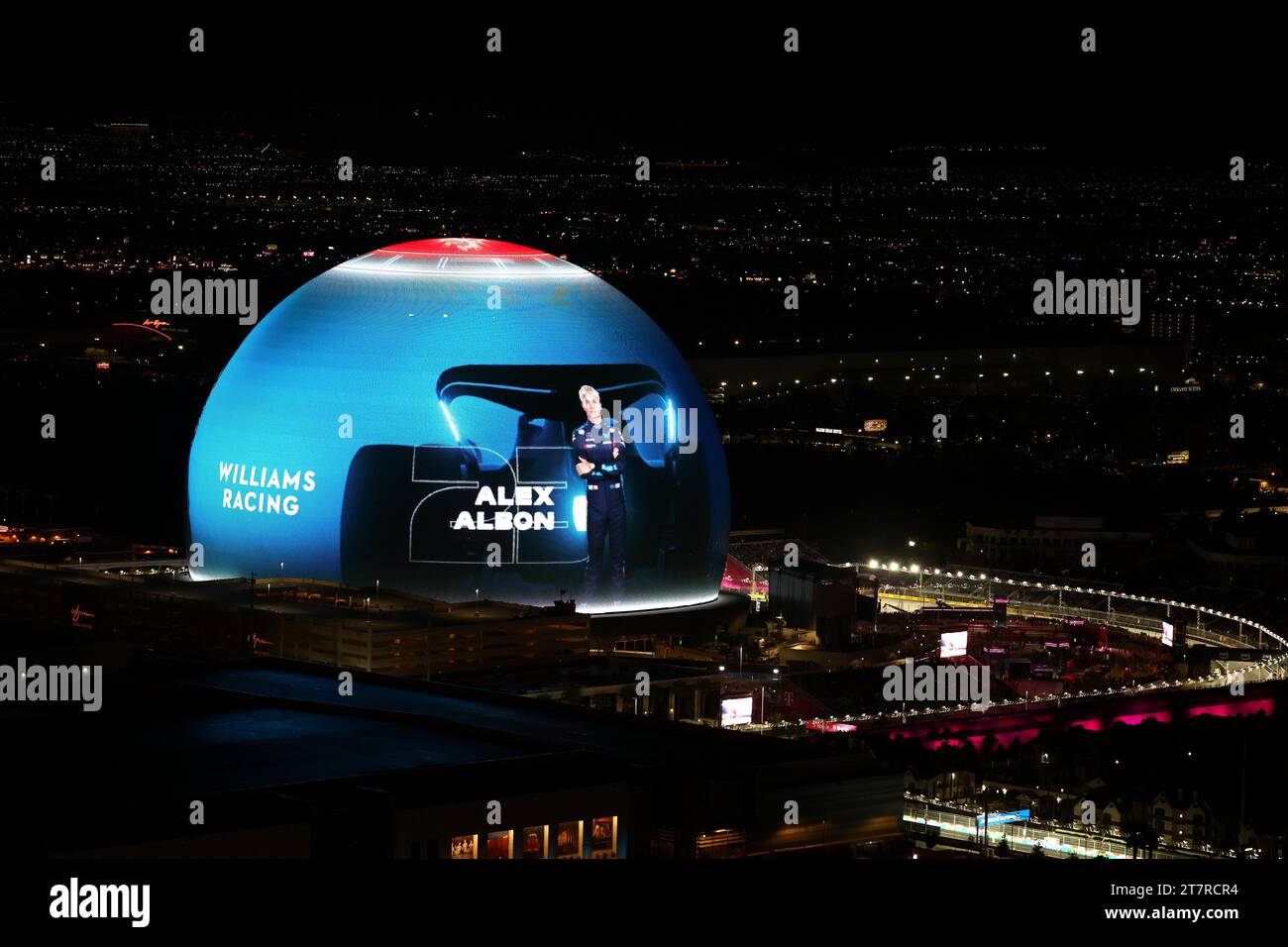 Las Vegas, USA. 16th Nov, 2023. Circuit atmosphere - Alexander Albon ...