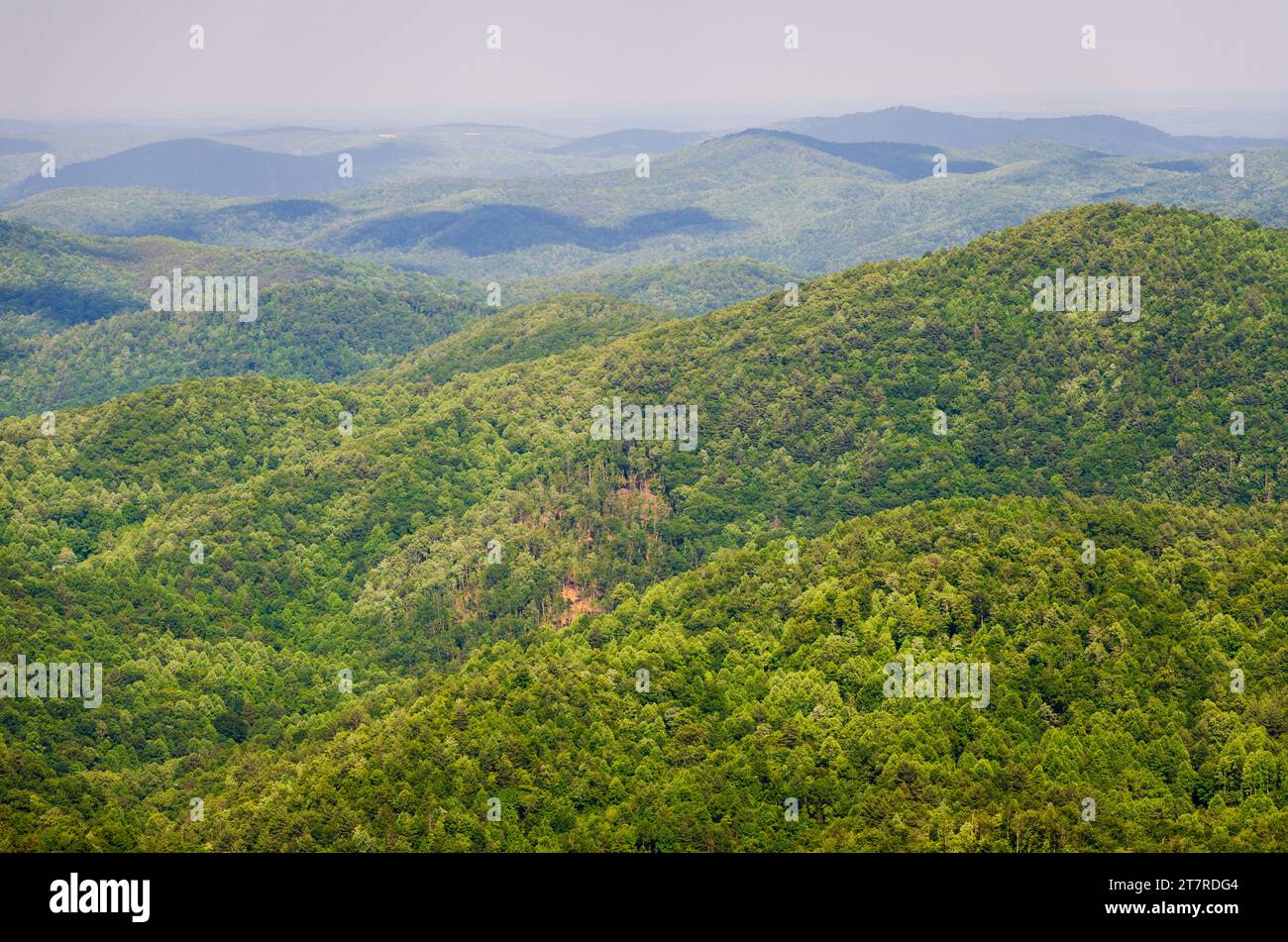 The Blue Ridge Parkway, Famous Road linking Shenandoah National Park to ...