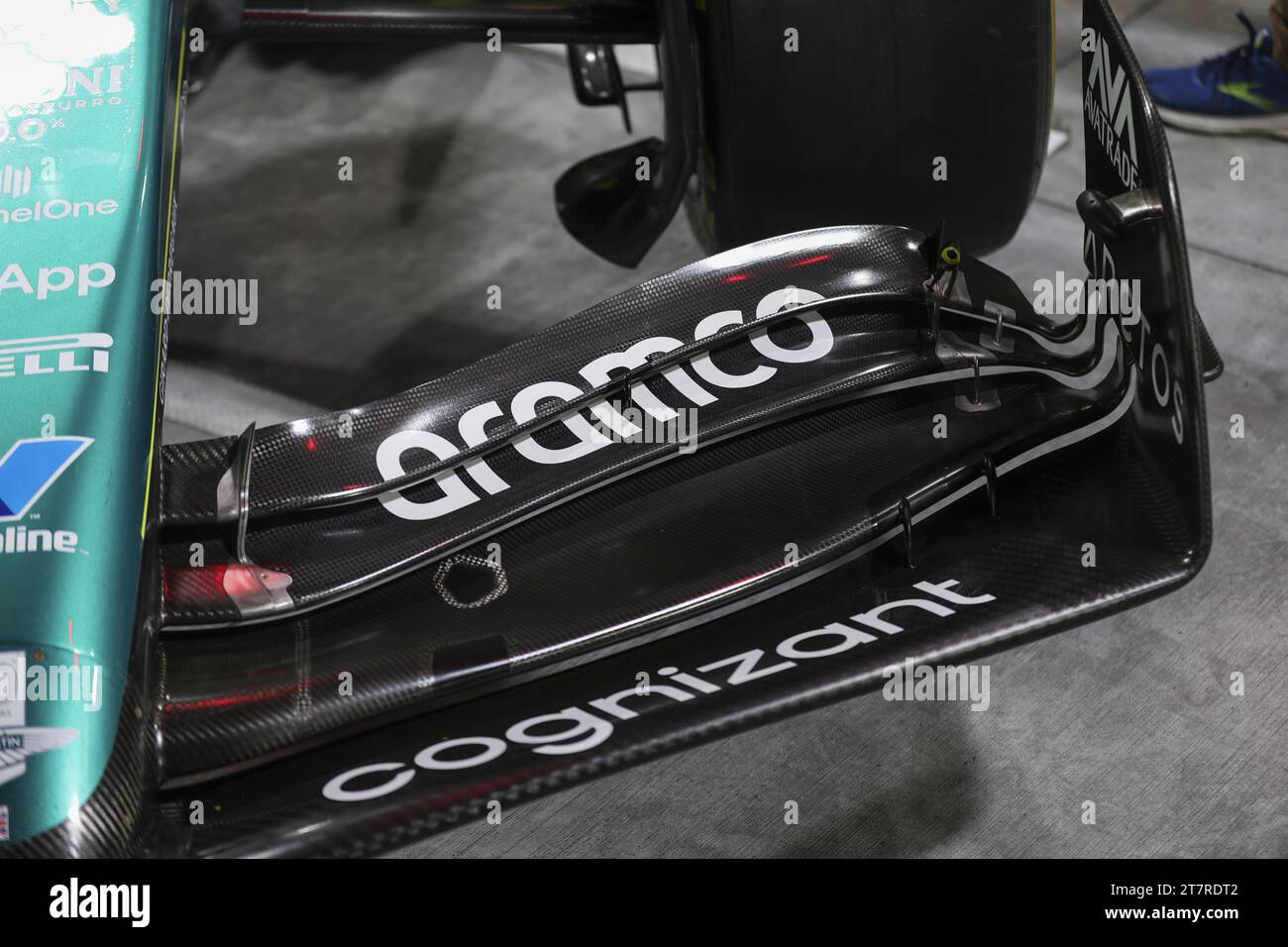 Front wing, Aston Martin F1 Team AMR23, action during the 2023 Formula ...