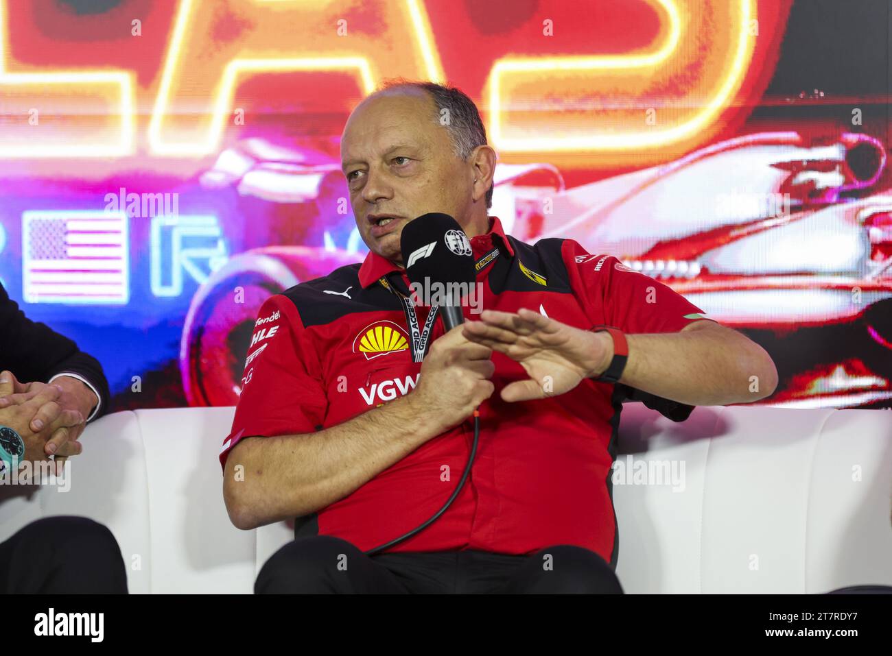 Team principal press conference with VASSEUR Frederic (fra), Scuderia ...