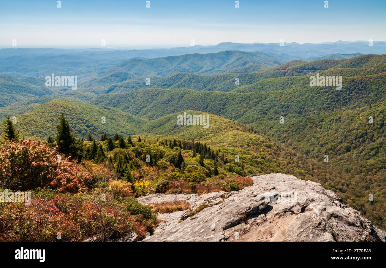 Fall Foliage at the Blue Ridge Parkway Stock Photo - Alamy