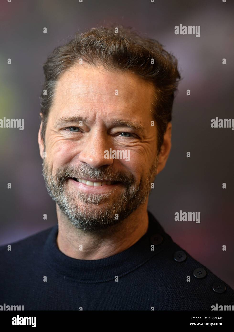 Stockholm, Sweden. 16th Nov, 2023. Actor Jason Priestley photographed ...