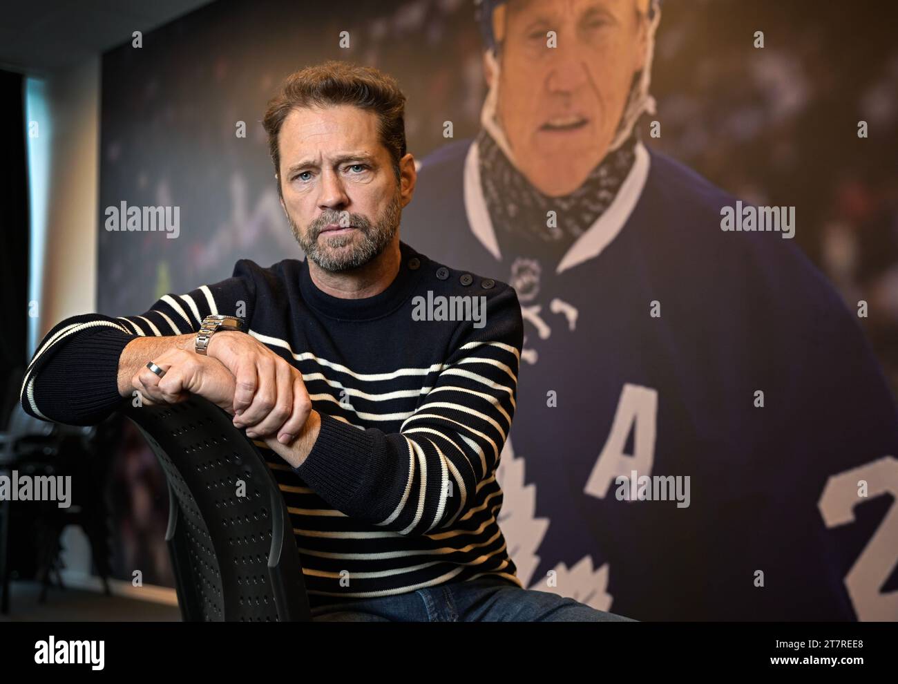Stockholm, Sweden. 16th Nov, 2023. Actor Jason Priestley photographed ...