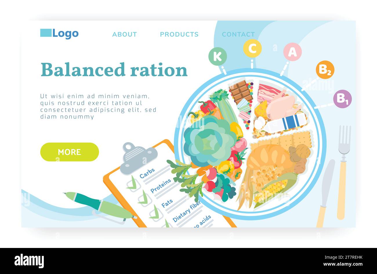 Healthy food concept. Organic vegetables, nutrition meal, vitamins ...