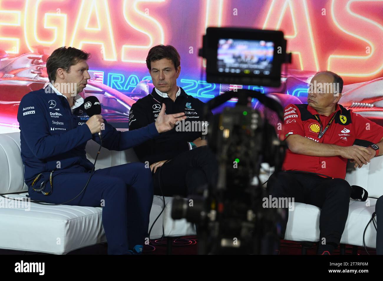 Vasseur wolff vegas 2023 hi-res stock photography and images - Alamy