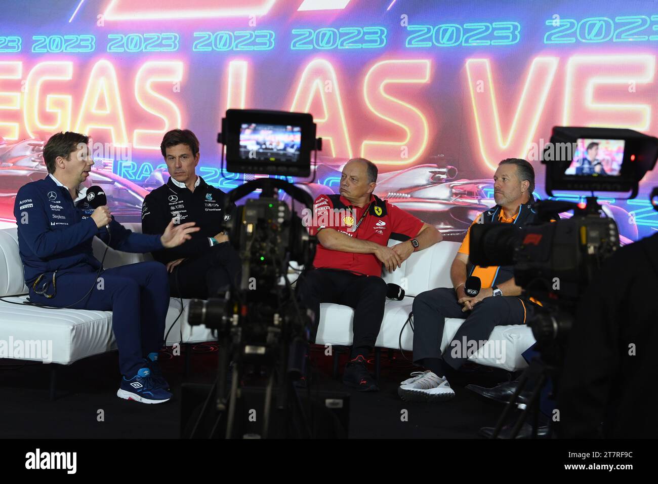 Vasseur wolff vegas 2023 hi-res stock photography and images - Alamy