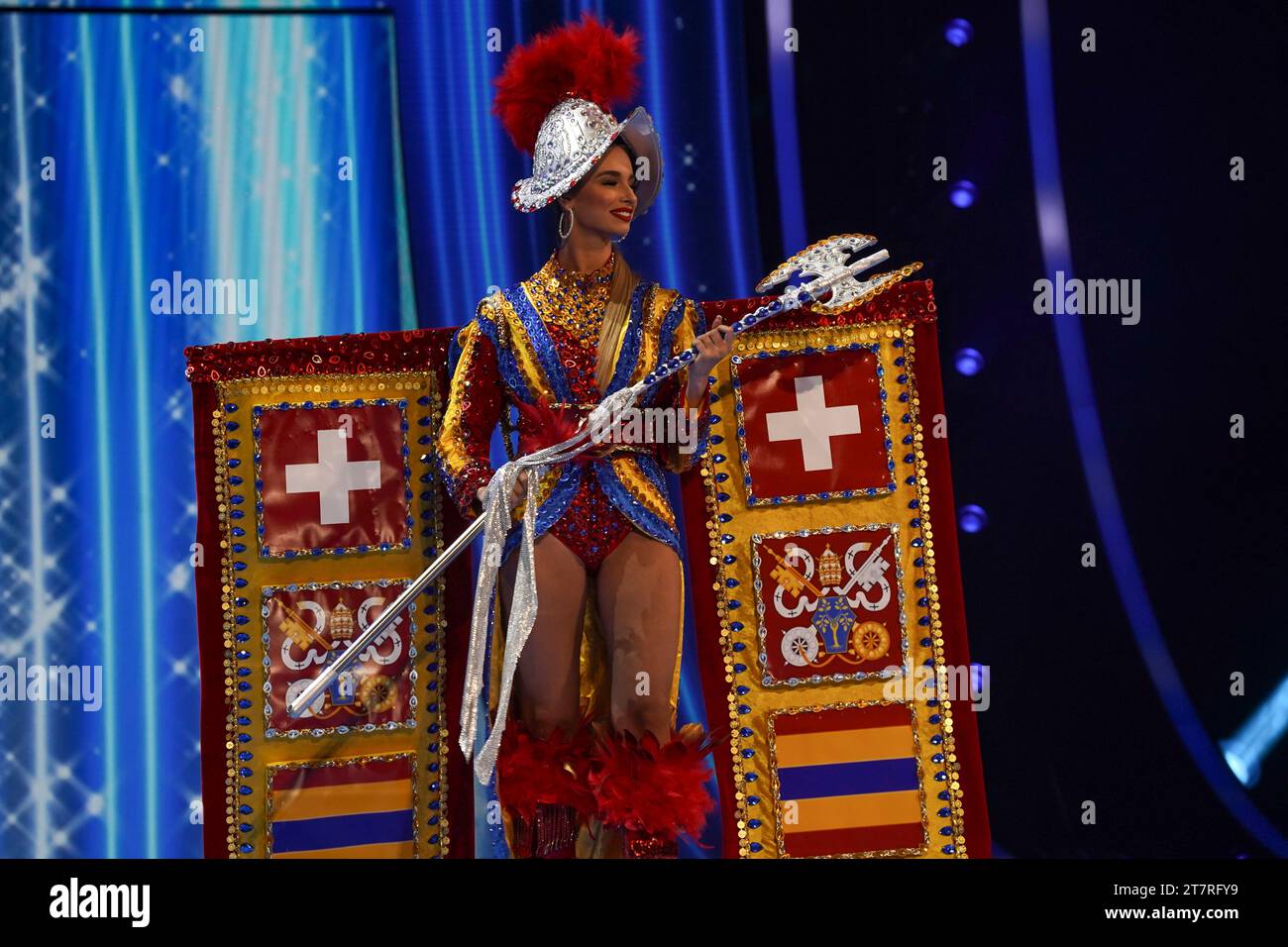 San Salvador, El Salvador. 16th Nov, 2023. Miss Switzerland Lorena ...