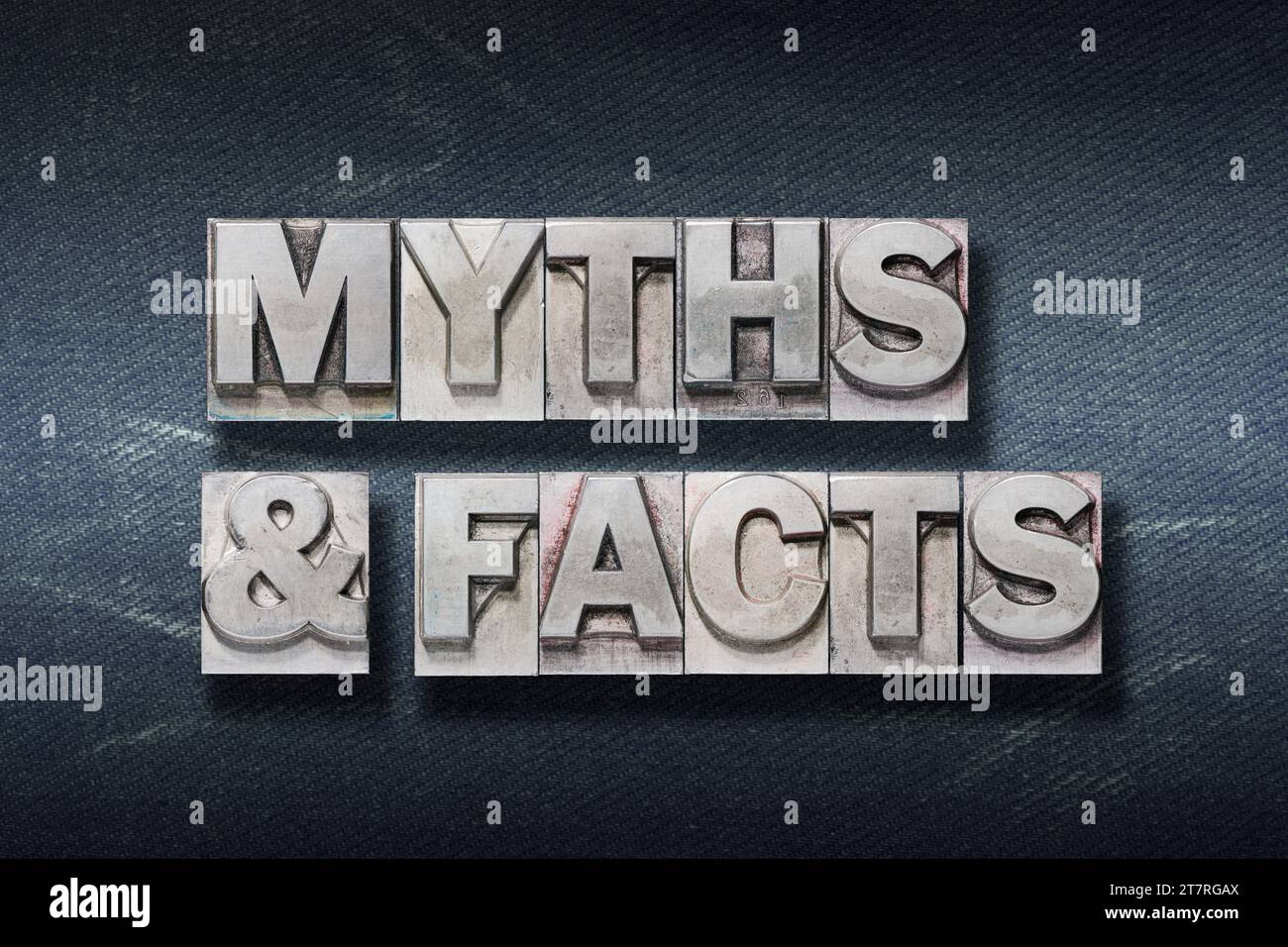 Myths and reality hi-res stock photography and images - Alamy