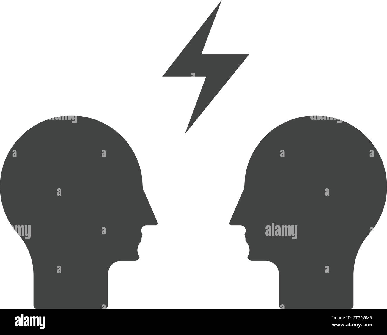 Altercation icon vector image Stock Vector Image & Art - Alamy