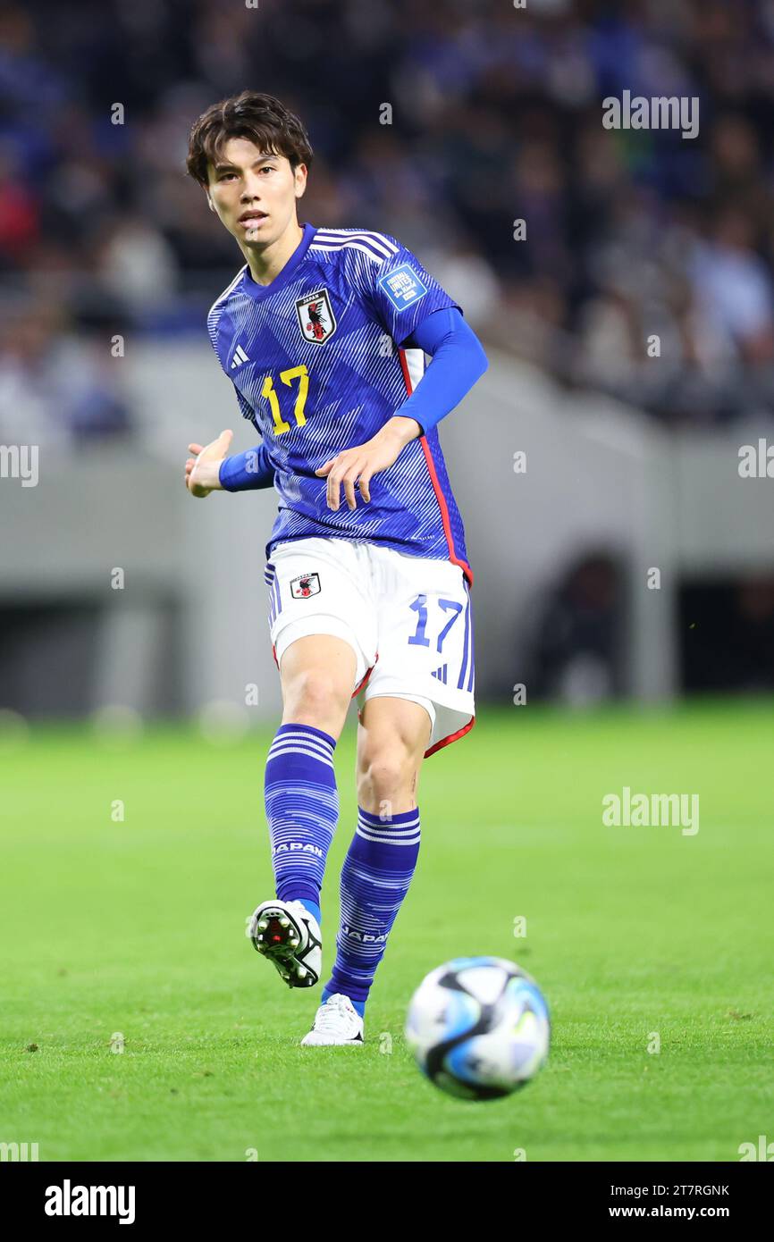 Osaka, Japan. 16th Nov, 2023. Ao Tanaka (JPN) Football/Soccer : FIFA ...