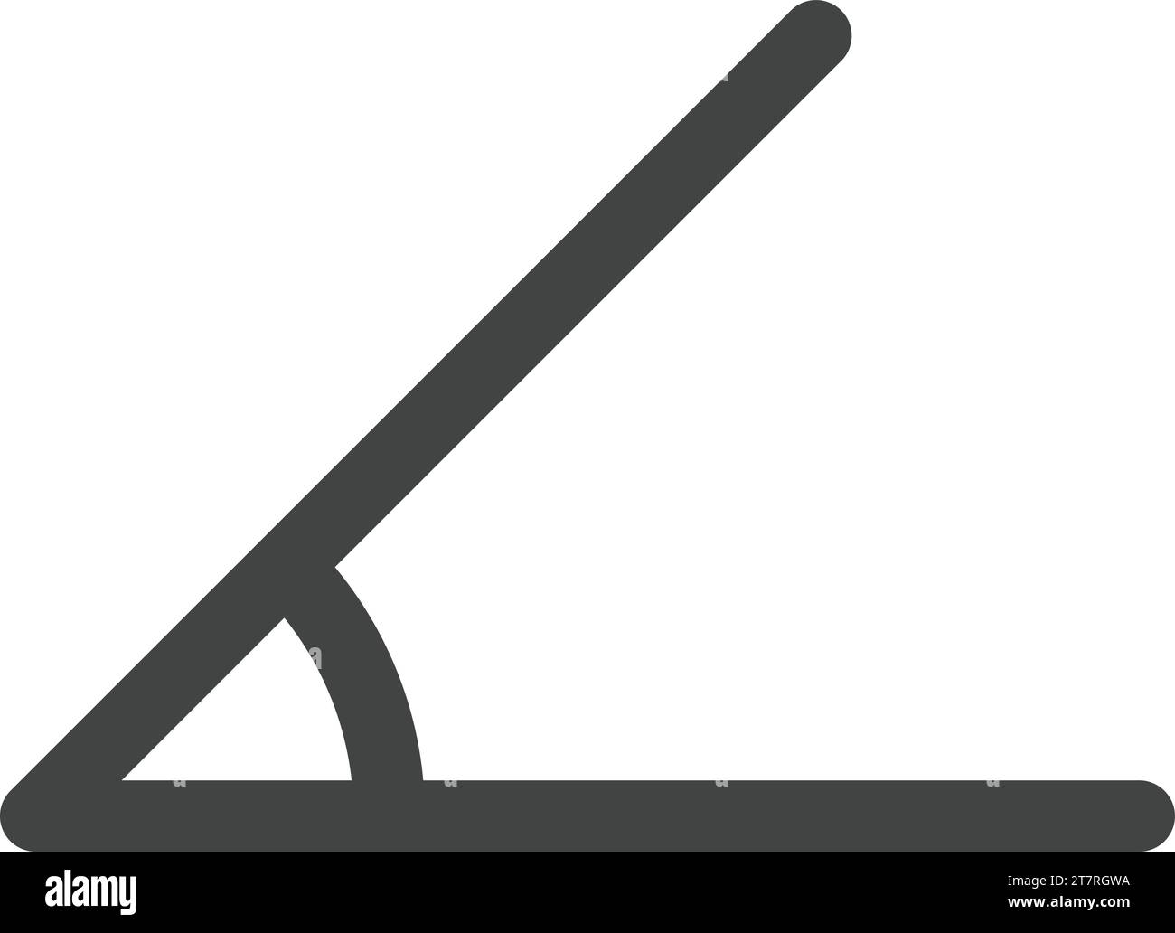 Angle icon vector image Stock Vector Image & Art - Alamy