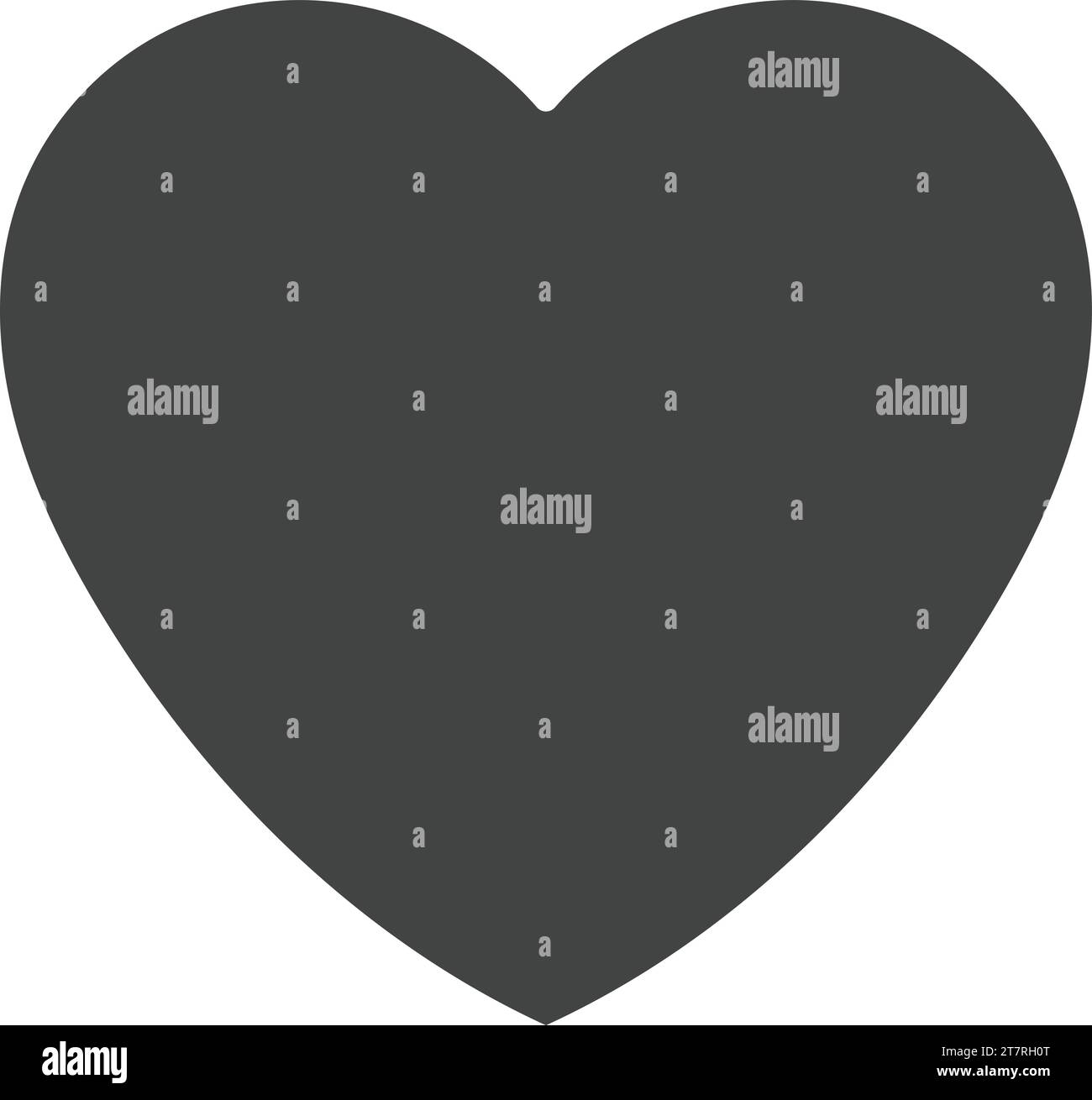 Heart cardiology icon vector Black and White Stock Photos & Images - Alamy