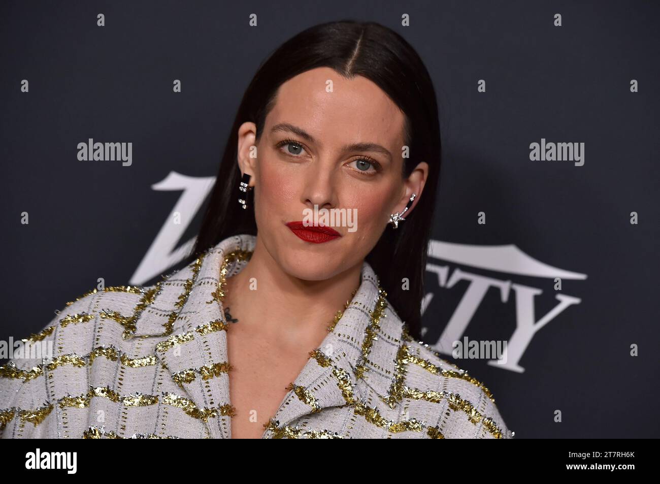 Riley Keough arrives at Variety's Power of Women on Thursday, Nov. 16 ...