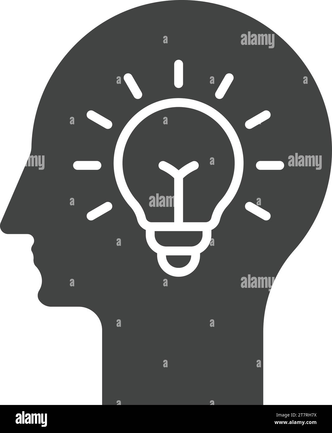 Brainstorming icon vector image Stock Vector Image & Art - Alamy