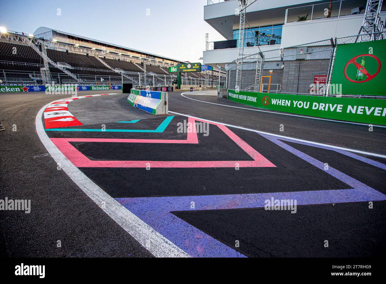 Las Vega, Nevada, USA 16/11/2023, Paddock and event Atmosphere during ...
