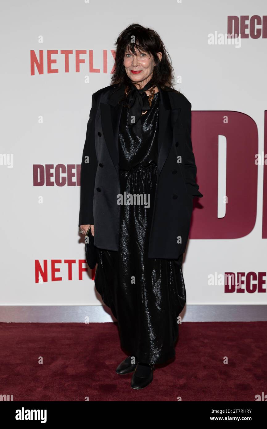 Los Angeles, USA. 16th Nov, 2023. April Napier attends the arrivals of ...