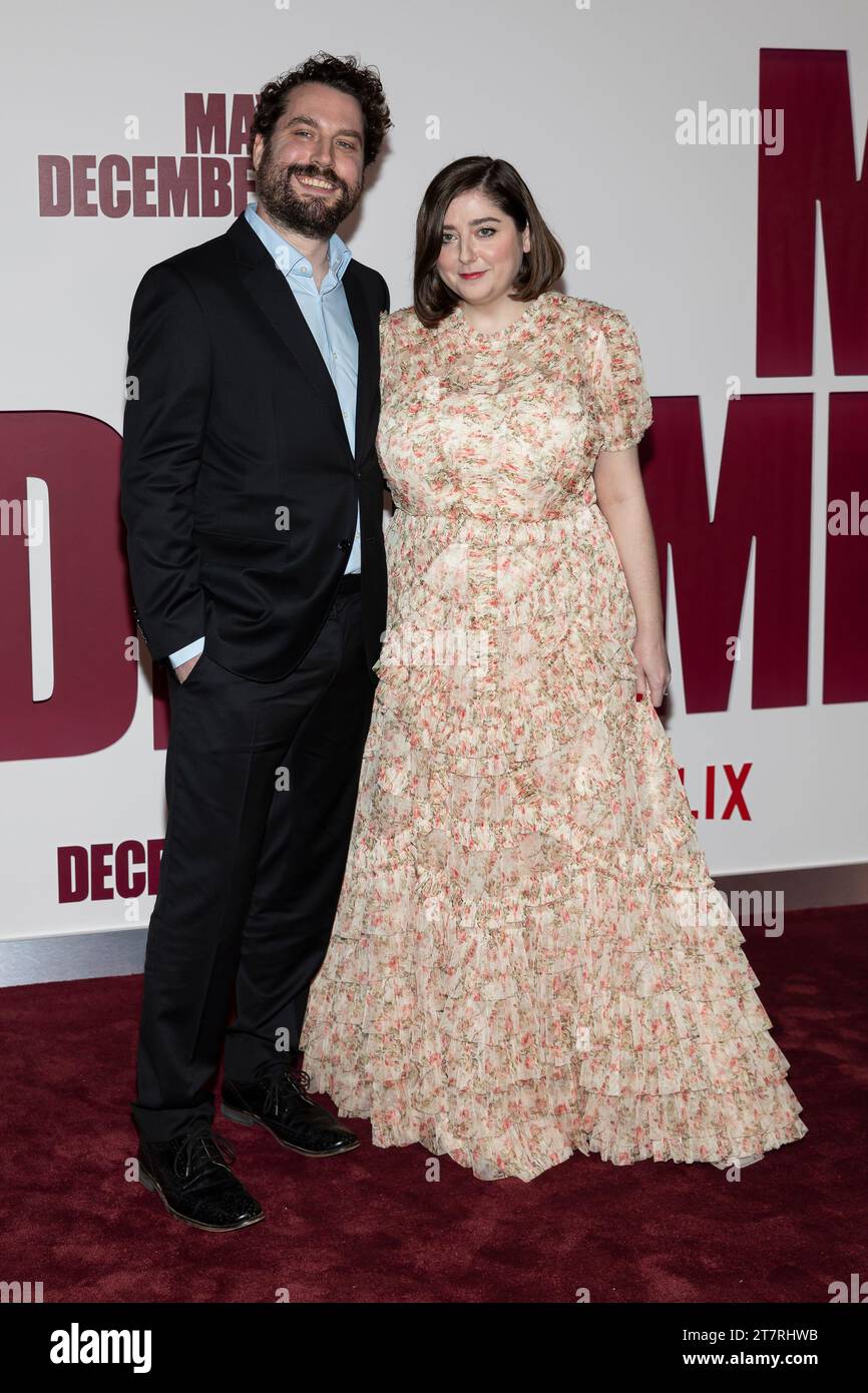 Los Angeles, USA. 16th Nov, 2023. Alex Mechanik and Samy Burch attend ...