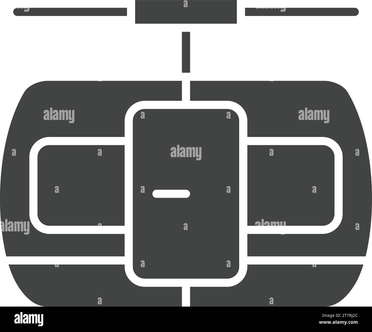 Ski resort cabin cable Cut Out Stock Images & Pictures - Alamy