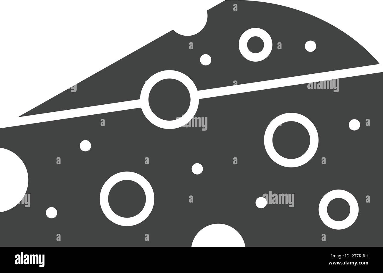 Cheese icon vector image Stock Vector Image & Art - Alamy