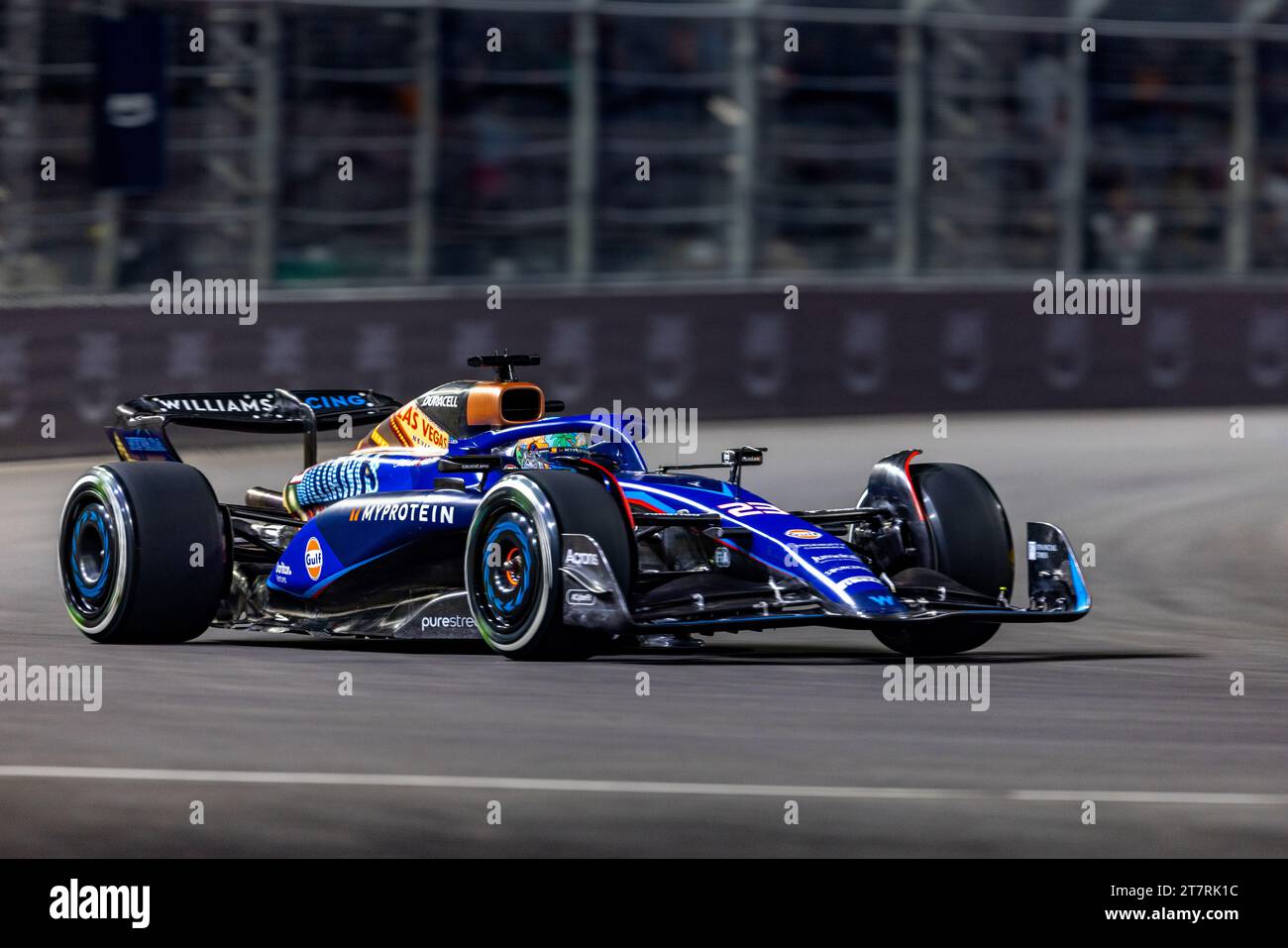 Las Vegas, Nevada - November 16th, 2023: Alexander Albon, driver of the ...