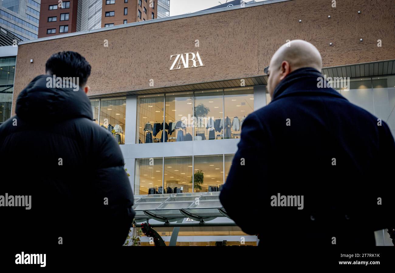 ROTTERDAM - Exterior of Zara during the opening of the largest store of ...