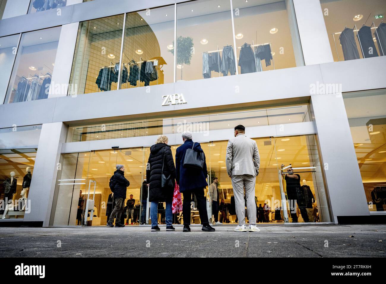 ROTTERDAM - Exterior of Zara during the opening of the largest store of ...
