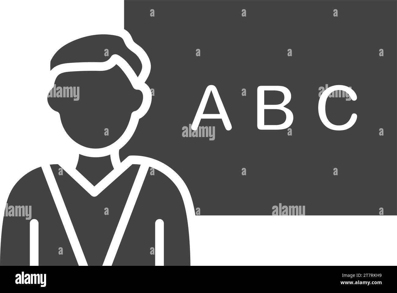 Class icon vector image Stock Vector Image & Art - Alamy