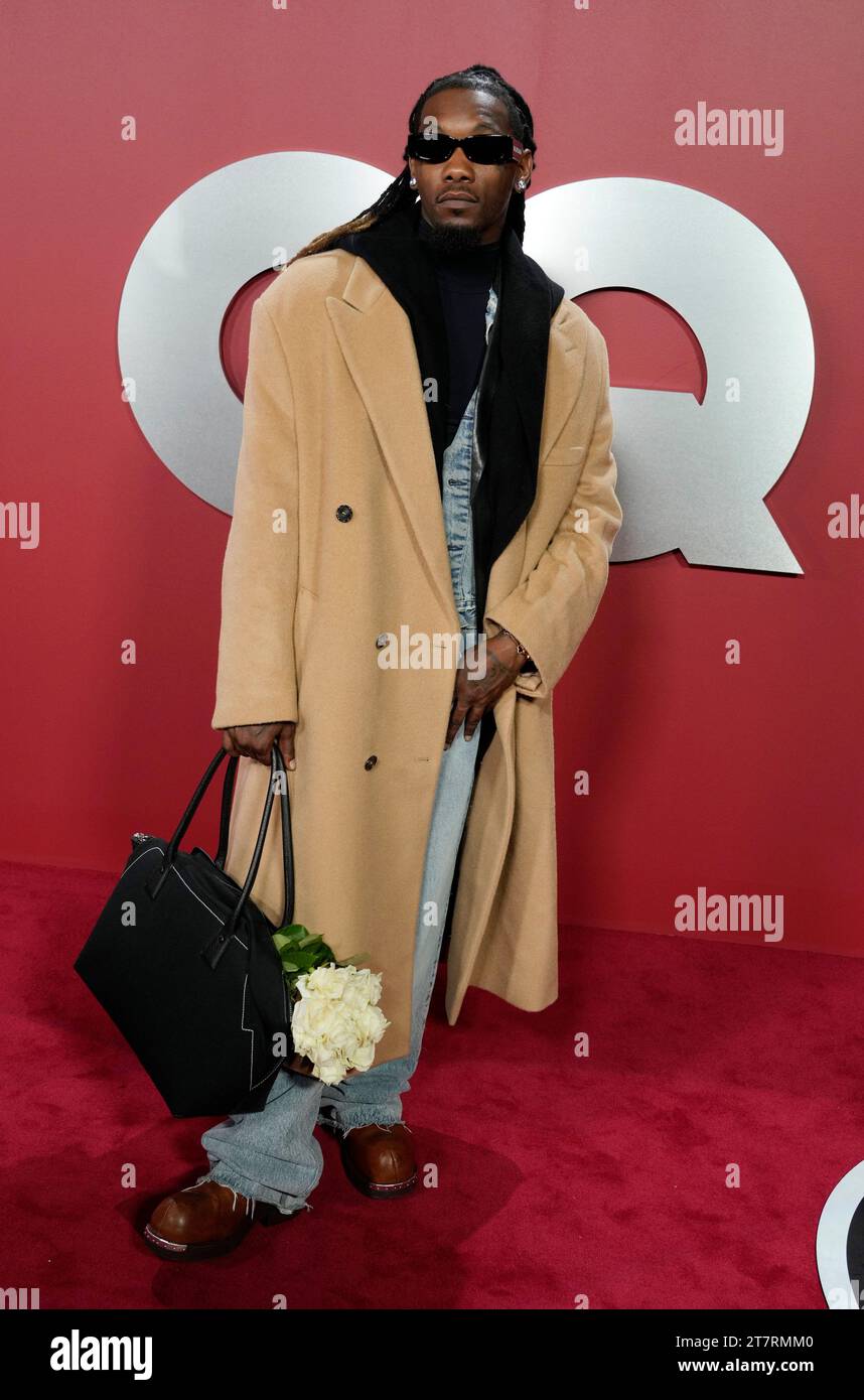 Rapper Offset poses at GQ's Men of the Year Party at Bar Marmont ...