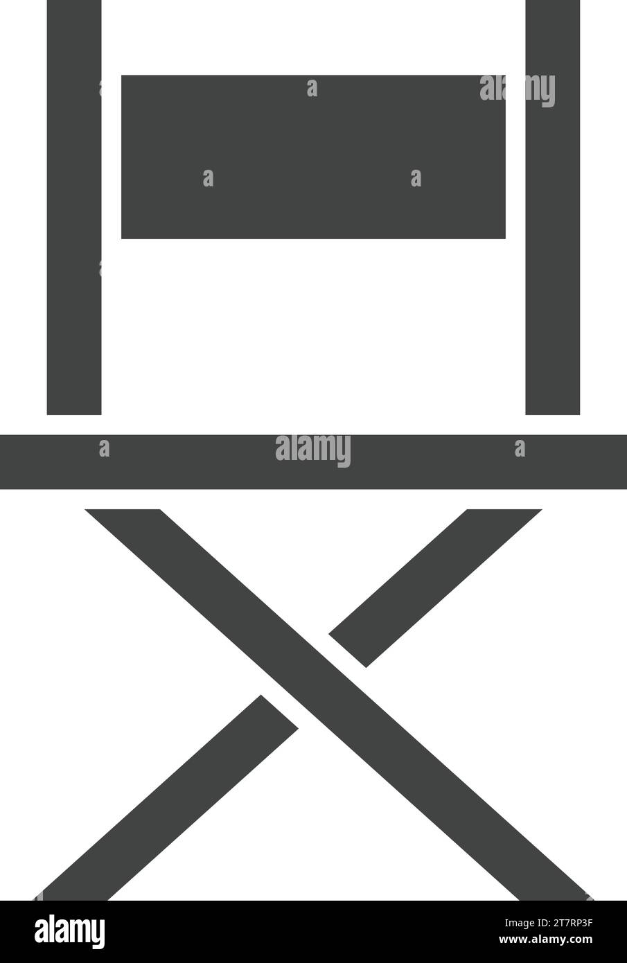 Director Chair icon vector image Stock Vector Image & Art - Alamy