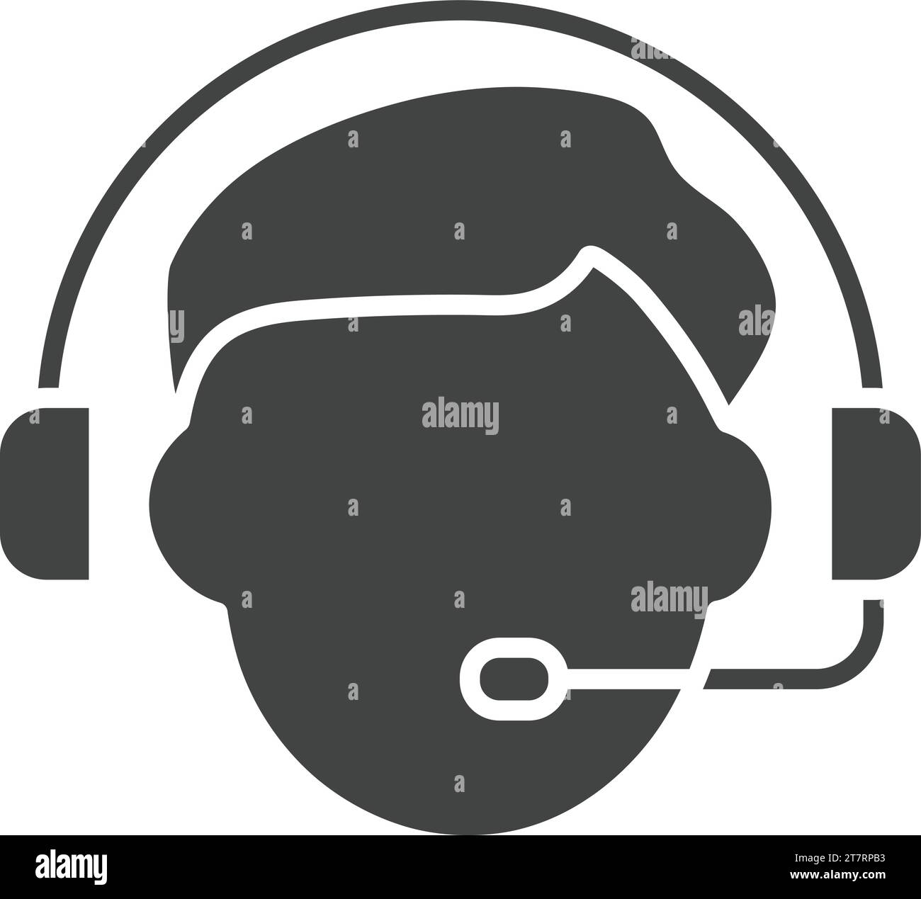 Customer Care icon vector image Stock Vector Image & Art - Alamy