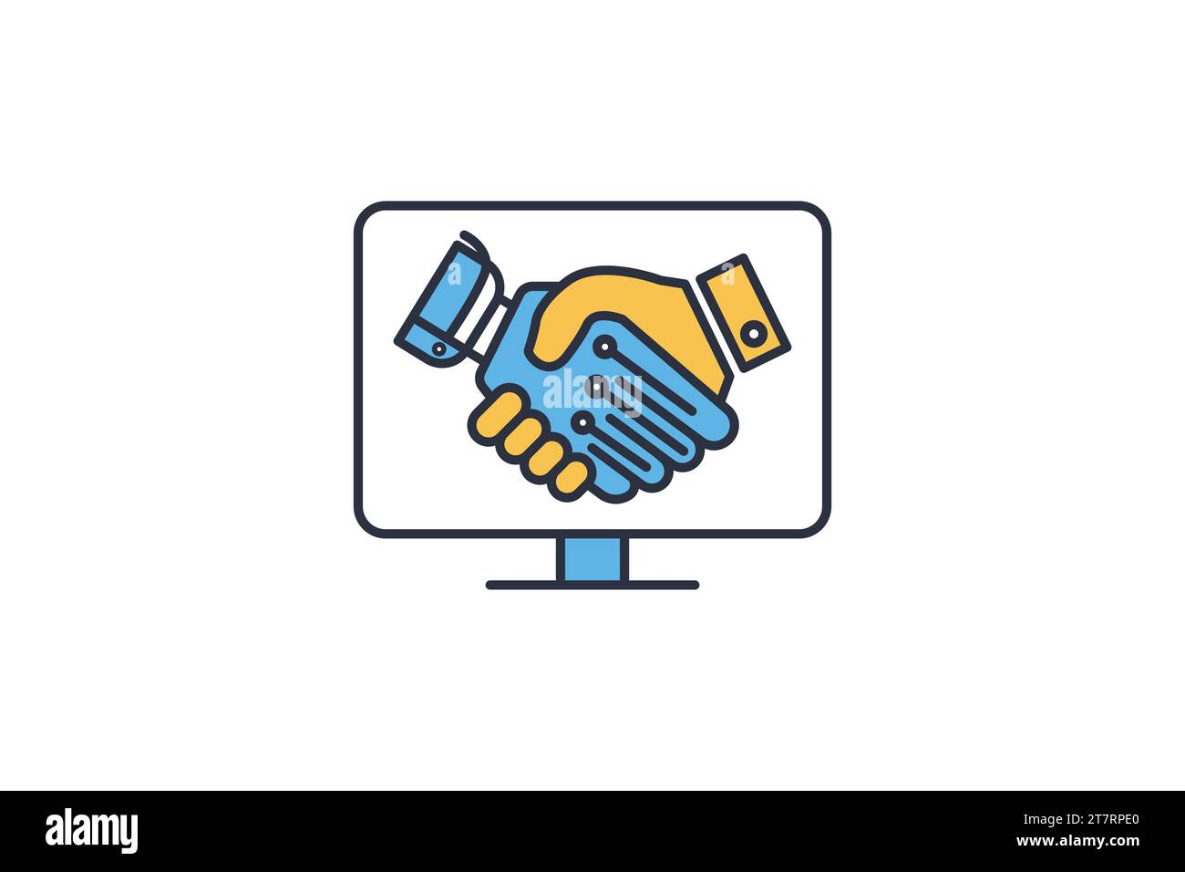 Collaborative process vector vectors hi-res stock photography and ...