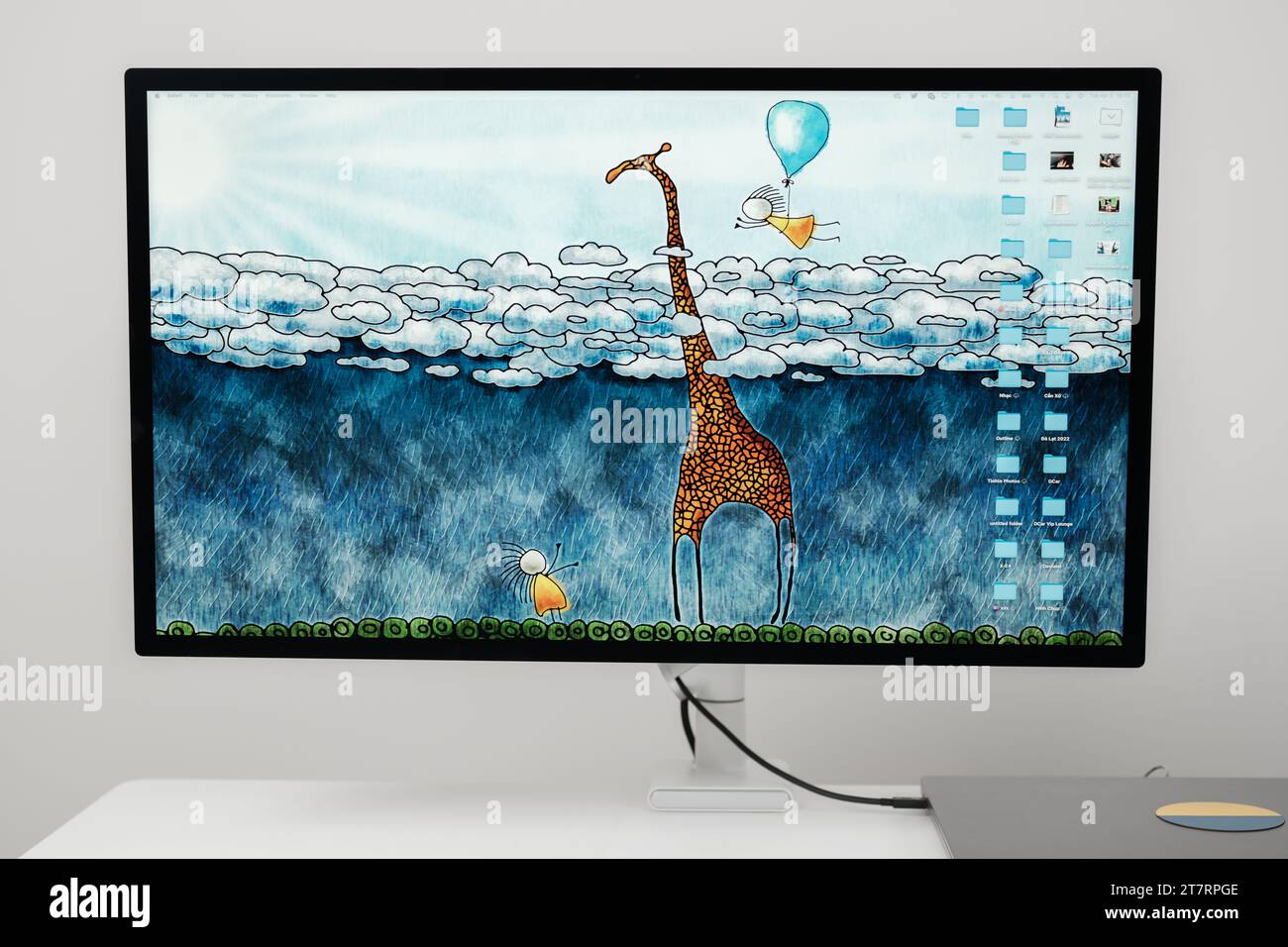 HCMC, VN - Nov 2023. Studio Display for editorial use Stock Photo - Alamy