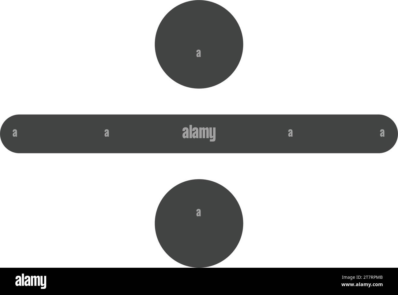 Divide icon vector image Stock Vector Image & Art - Alamy