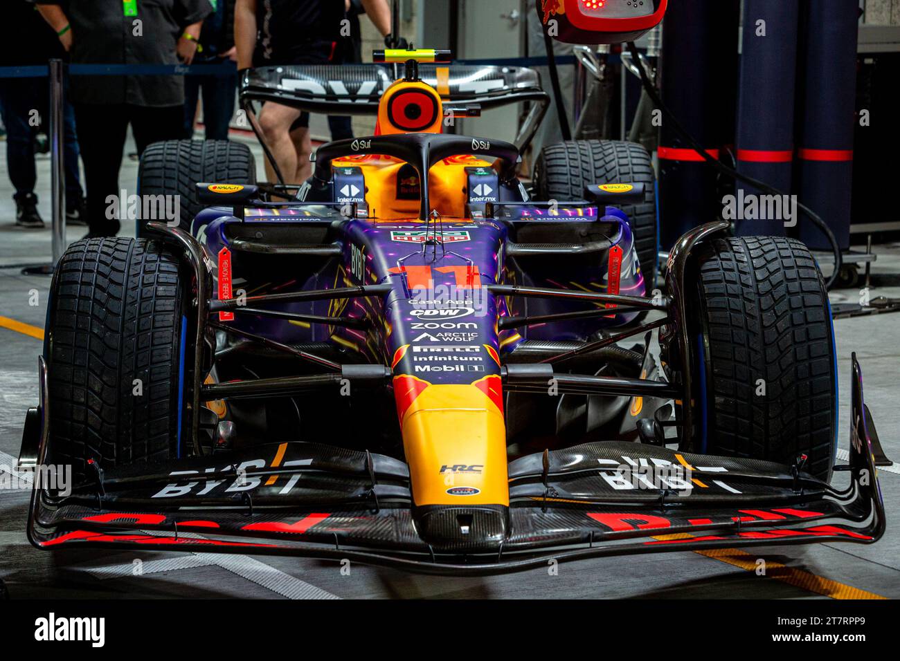 Las Vegas, USA. 16th Nov, 2023. Red Bull Racing's Formula 1 car, driven ...