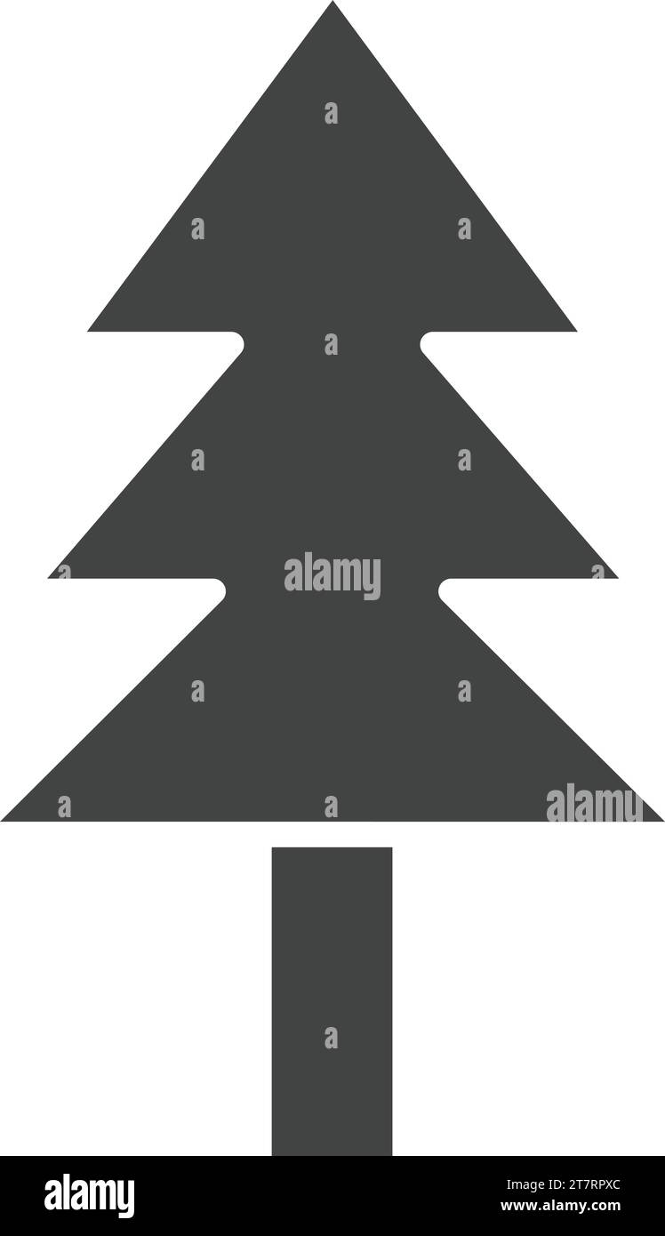 Evergreen tree or shrub Black and White Stock Photos & Images - Alamy