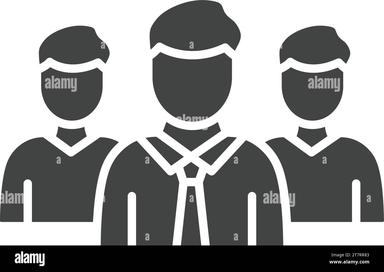Executive Team icon vector image Stock Vector Image & Art - Alamy
